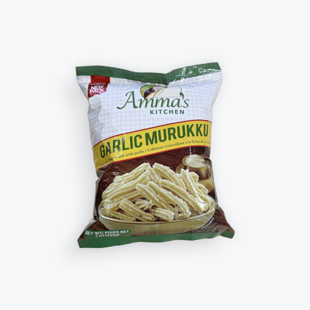 Amma's Garlic Murukku 200 G | Spice SPC Indian Grocery and Kitchen