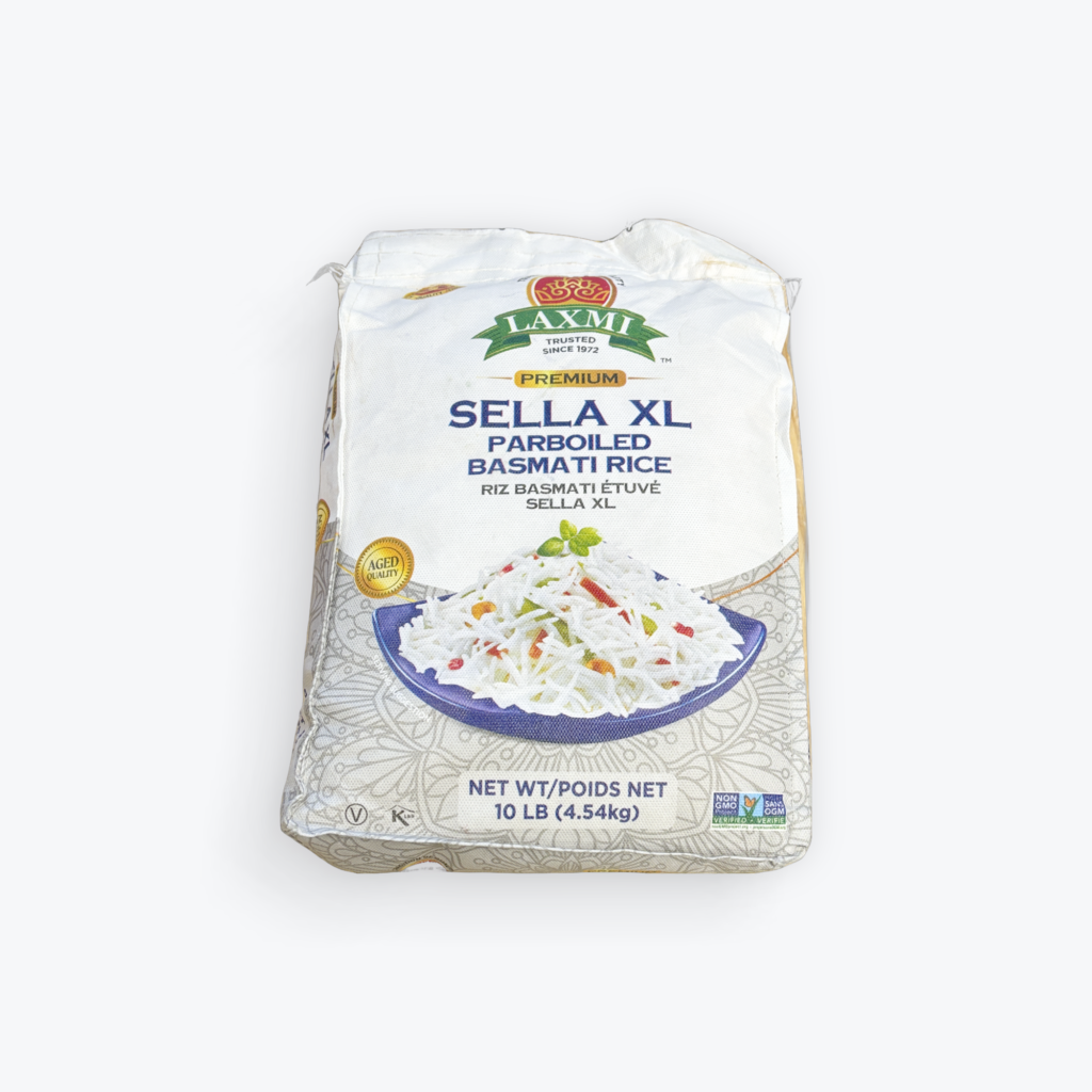 Laxmi Sella XL Paraboiled rice 10 lb | Spice SPC Indian Grocery and Kitchen
