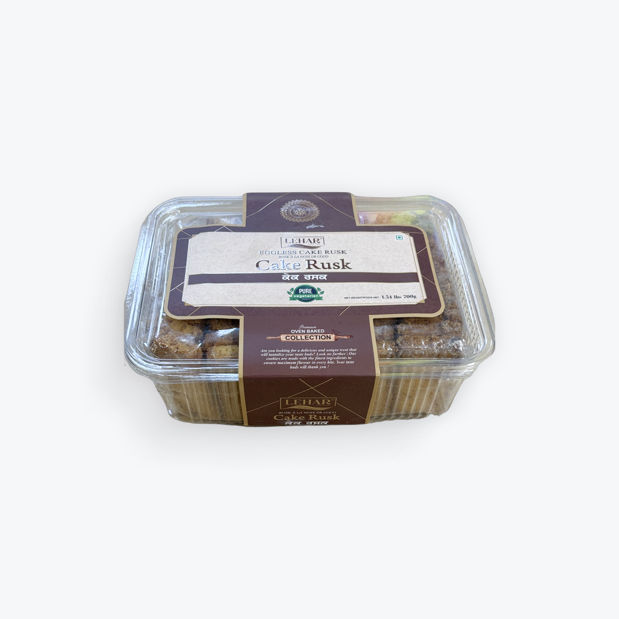 Lehar Eggless Cake Rusk 700 G | Spice SPC Indian Grocery and Kitchen